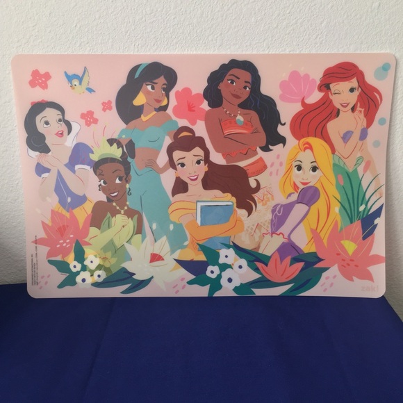 Disney | Other | Disney Princess Reusable Placemats 2pc Set | Poshmark